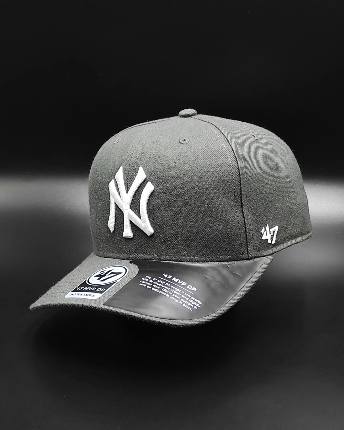 47brand New York Yankees cold zone classic color plomo snapback cap ...