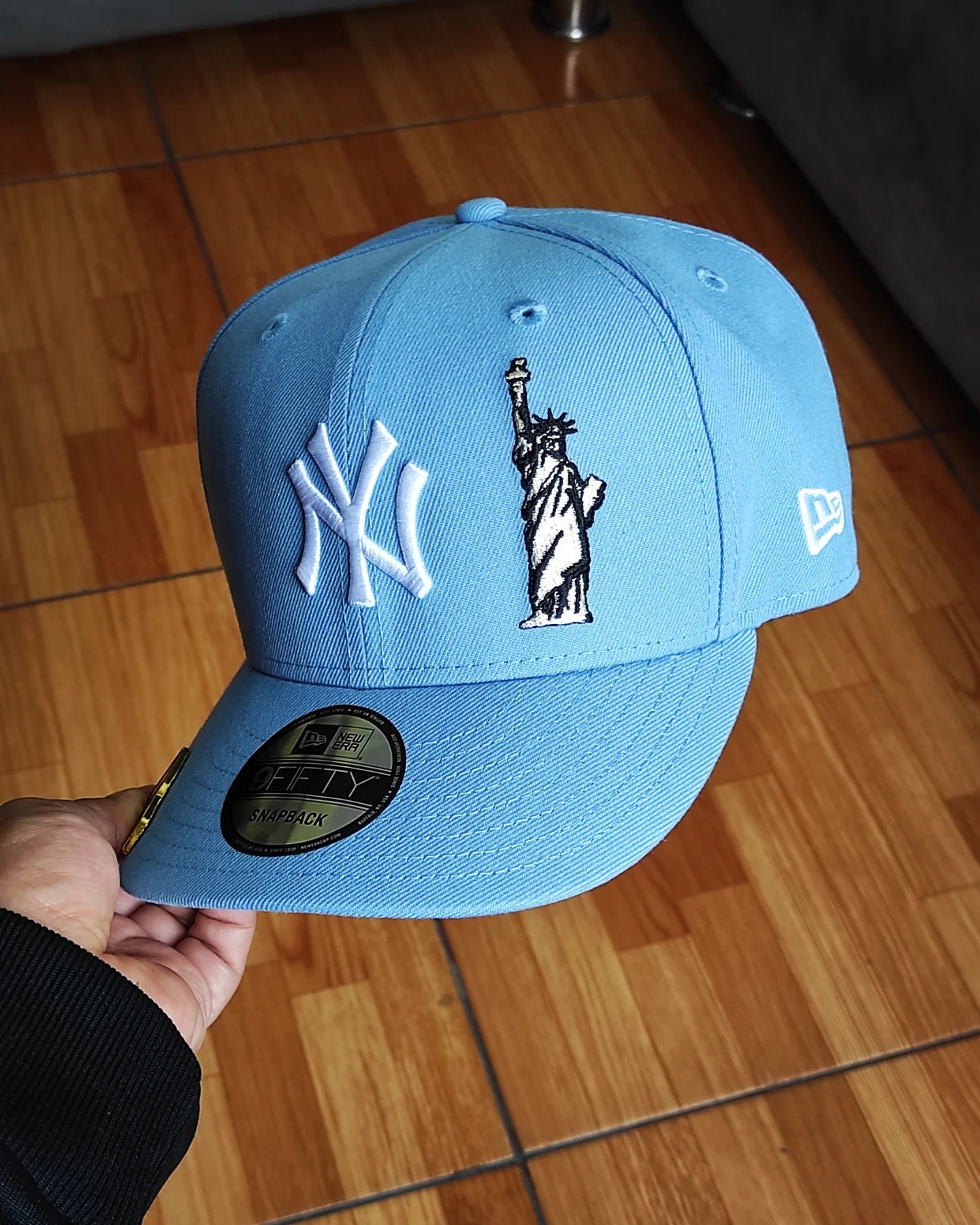 New Era las New York Yankees world series 2009 liberty SKY BLUE 9 FIFT ...