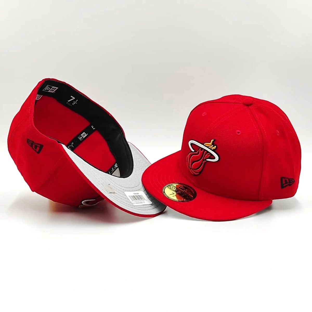 GORRA NEW ERA MIAMI HEAT RED 59FIFTY – dabullstore