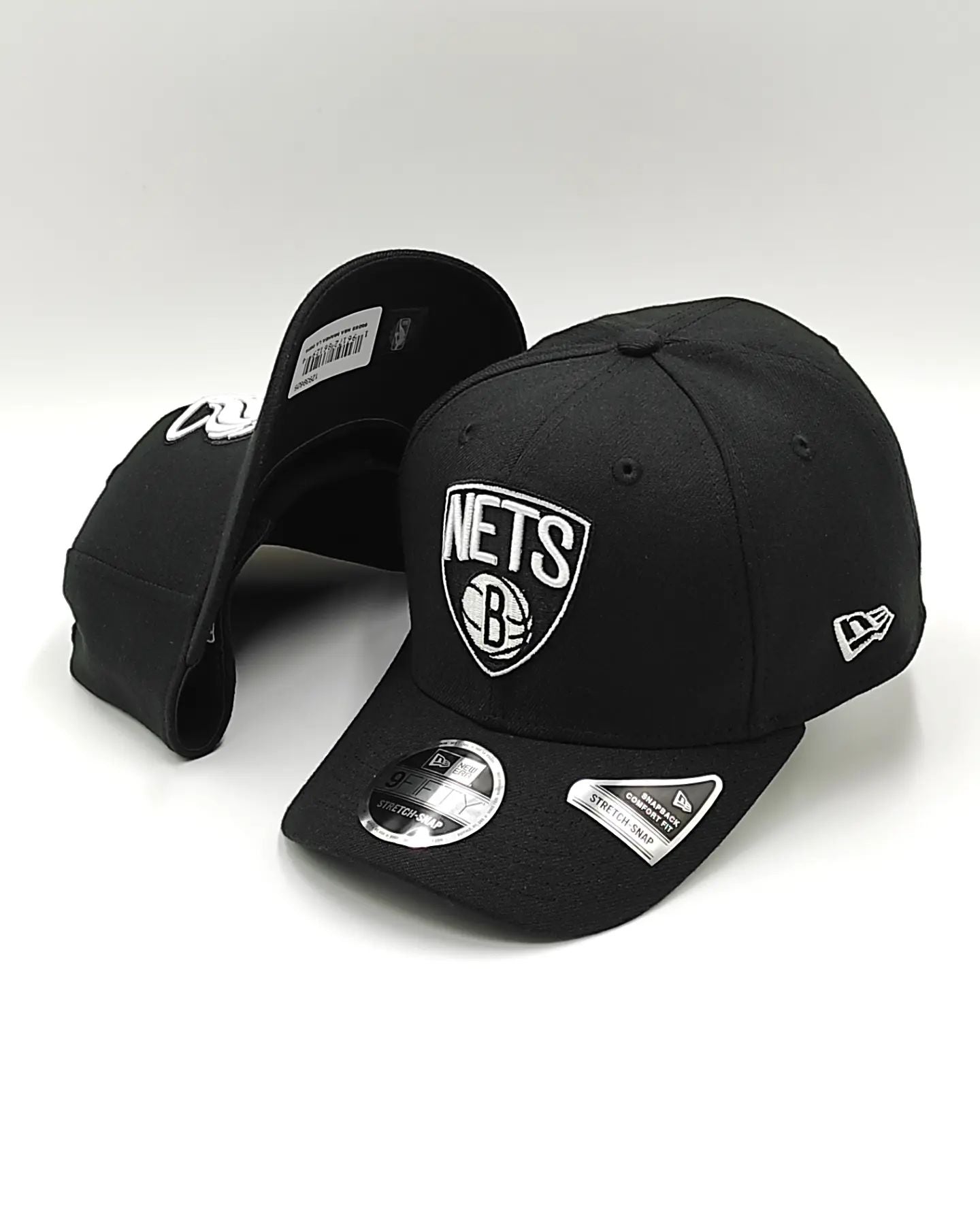 New Era Brooklyn Nets 9fifty strech snapback black – dabullstore